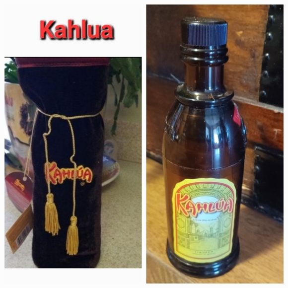 Kahlua | Dining | Rare Velveteen Kahlua Gift Bag Shaker | Poshmark